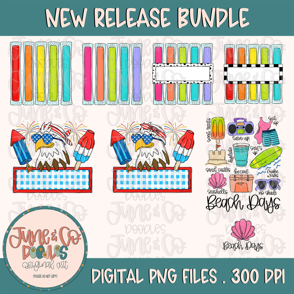 June & Co. Doodles: Hand Drawn & Hand Lettered Digital Art Files – June ...