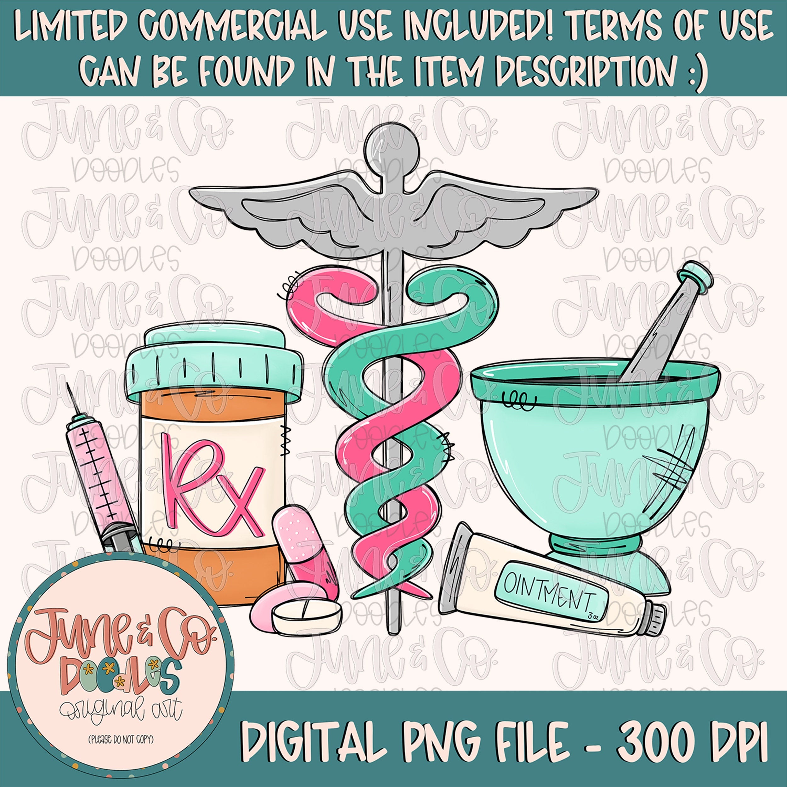 Pharmacy Things PNG| Medical Occupation Sublimation File| Pharmacist S ...